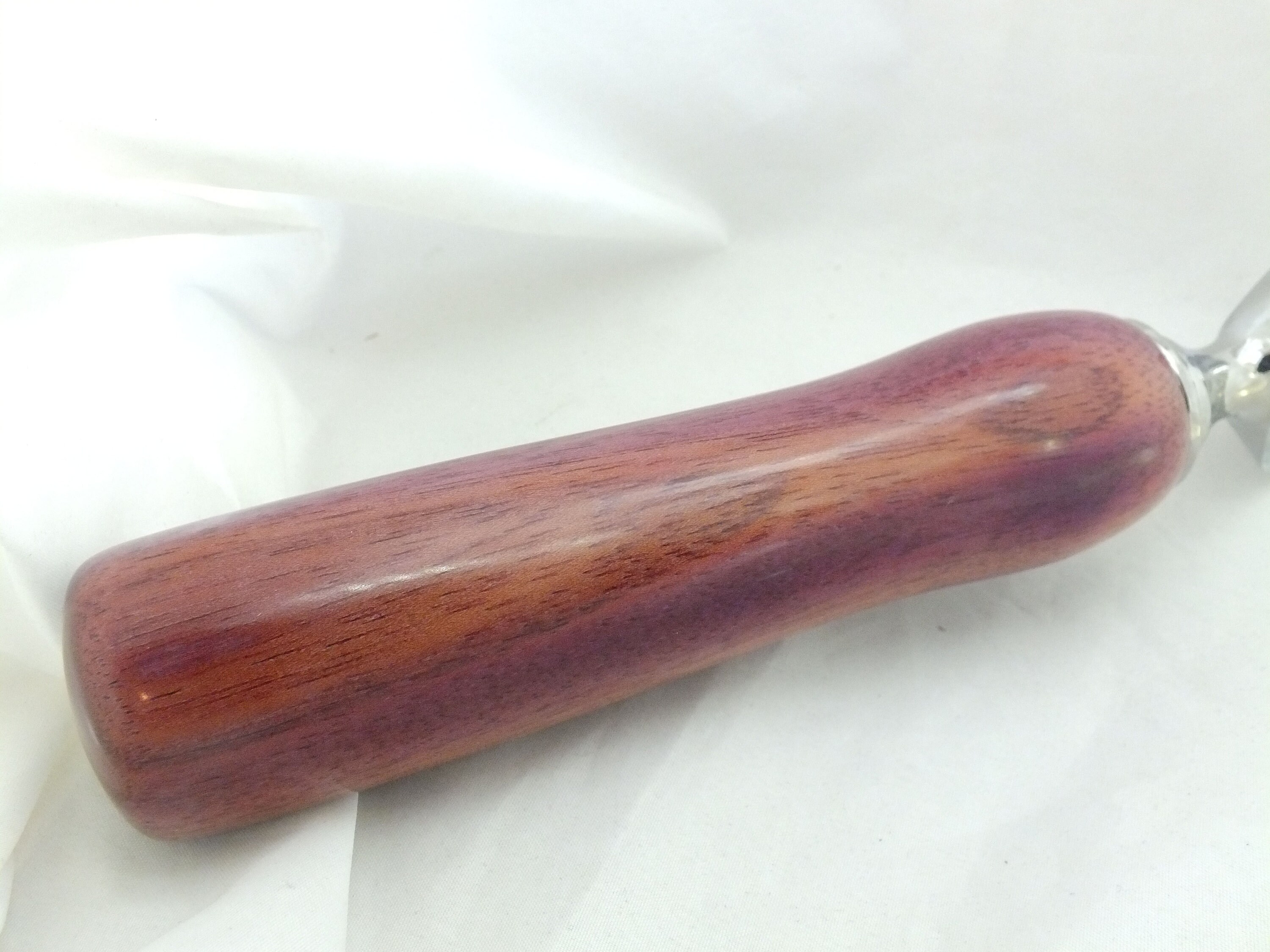 Purpleheart Wooden Handle Ice Cream Paddle or Scoop - Chrome - Wedding ...