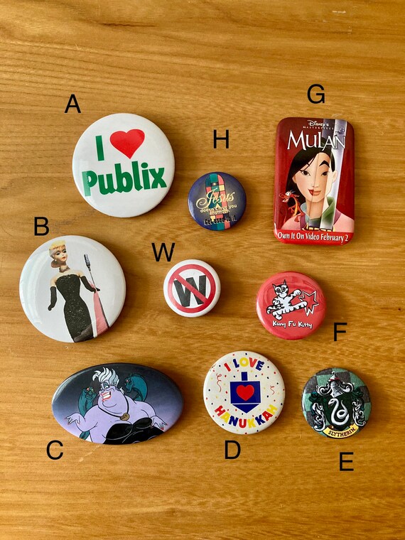 Pick-A-Pin! Choose Your Own Vintage Pin! Five Bux Each - Gem