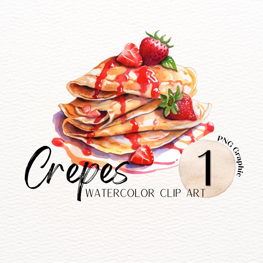 CREPES : Single Graphic, Clip Art, Digital Graphics, Graphics ...