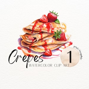 CREPES : Single Graphic, Clip Art, Digital Graphics, Graphics ...