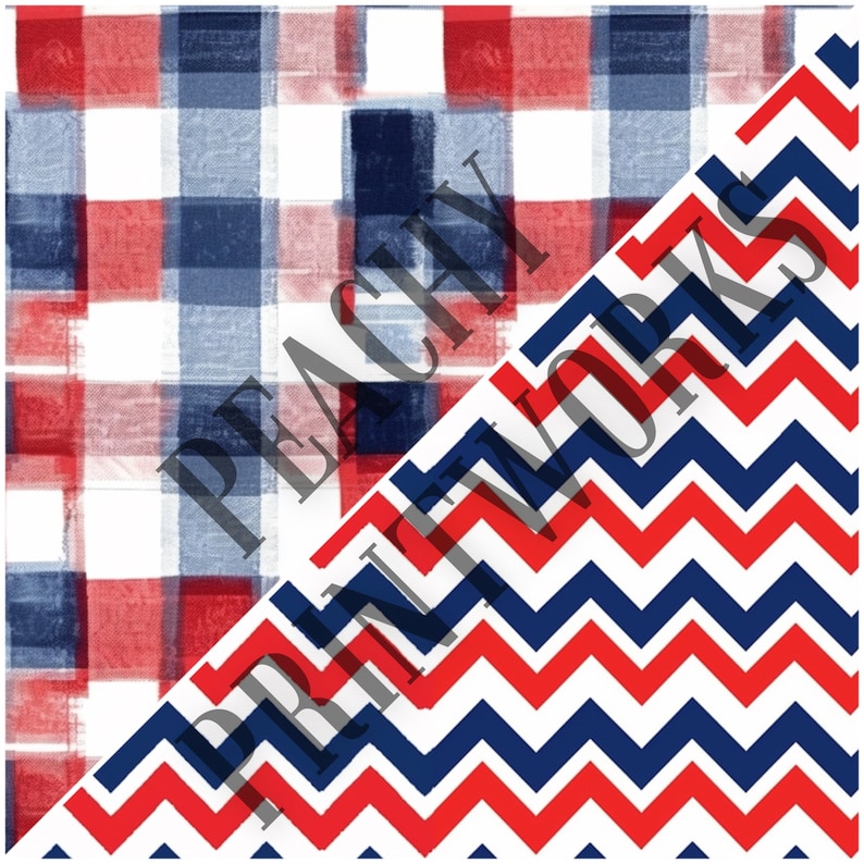 PATRIOTIC PATTERNS : Printable Pattern Seamless Design - Etsy