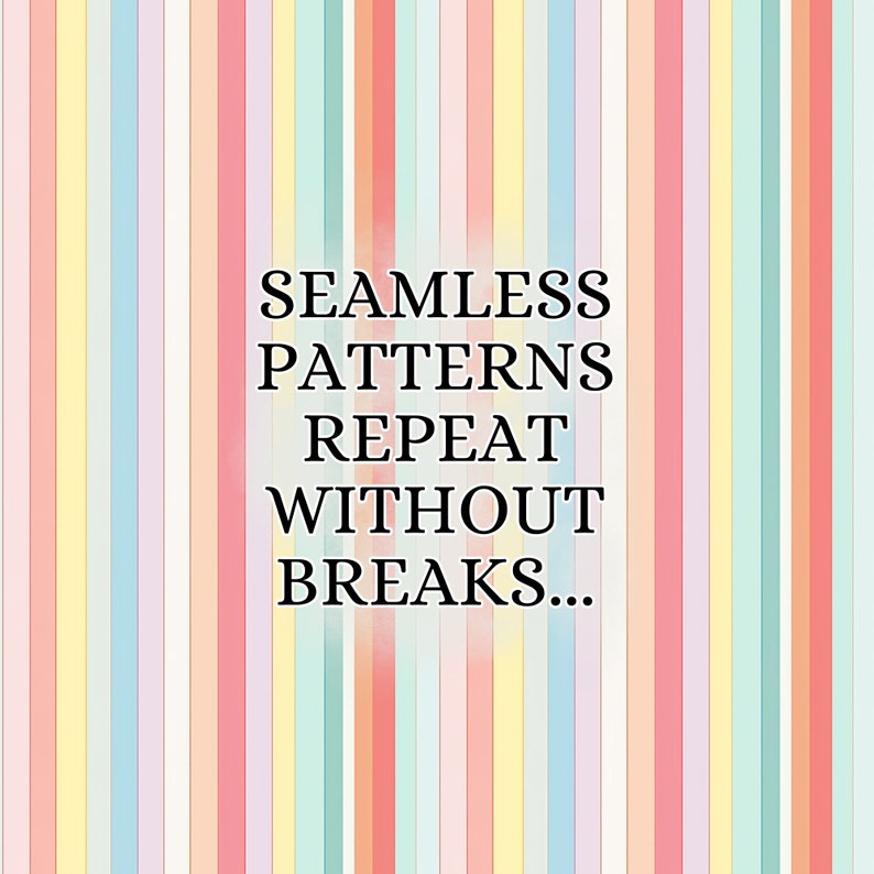 PASTEL STRIPES : Printable Pattern Seamless Design - Etsy