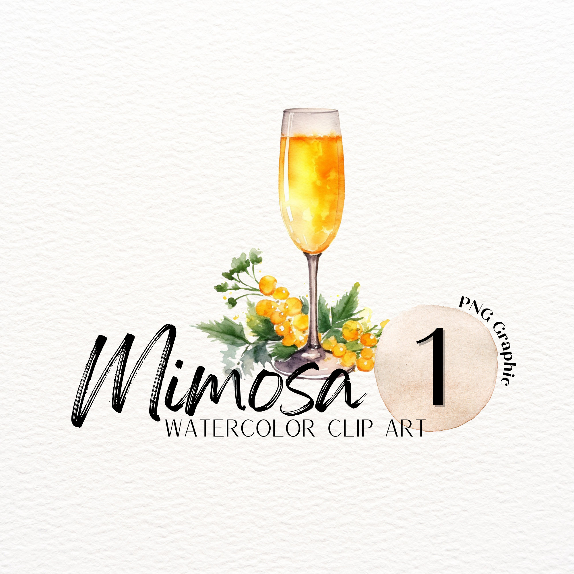 MIMOSA : Single Graphic, Clip Art, Digital Graphics, Graphics ...