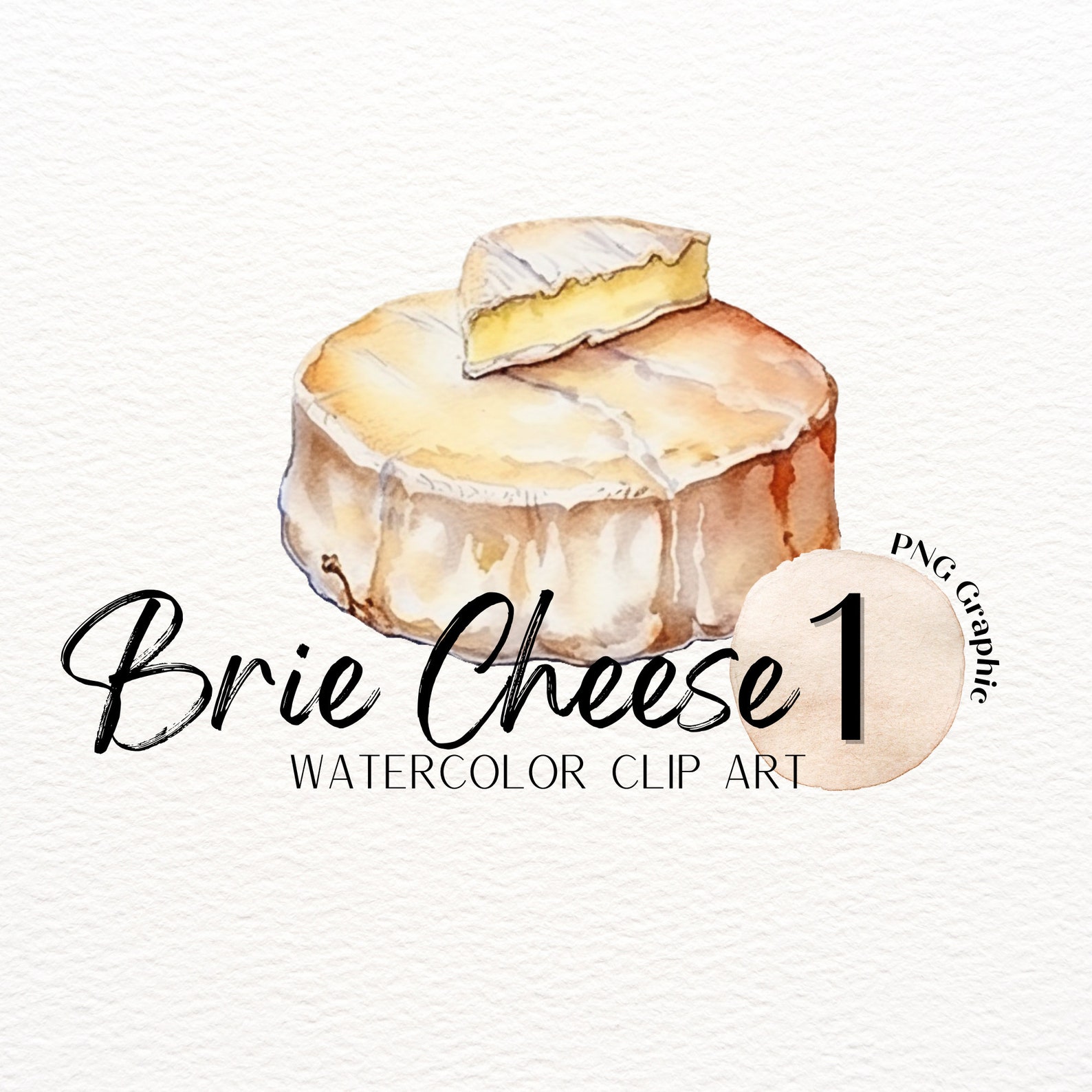 Brie Cheese Clipart Charcuterie PNG Cheese SVG Wheel of Cheese PNG ...