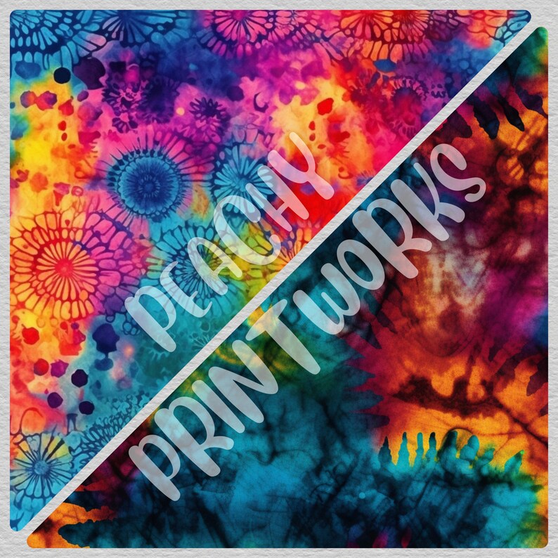 TIE DYE : Printable Pattern Seamless Design Background - Etsy