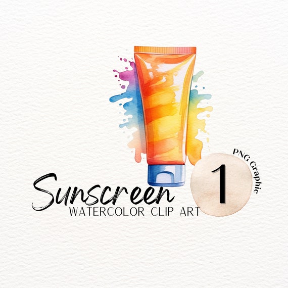 Sunscreen Clip Art