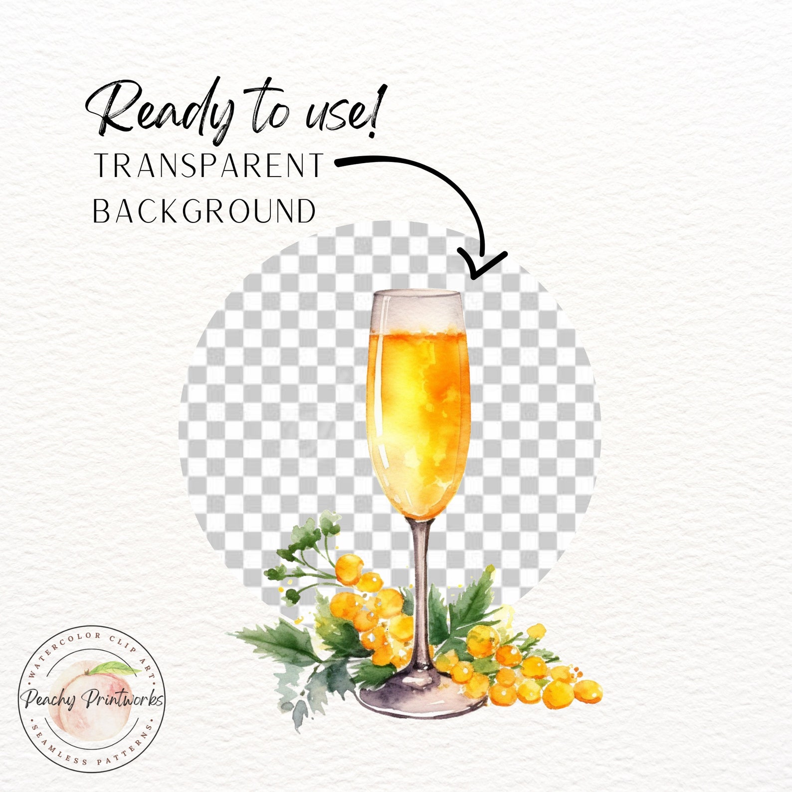 MIMOSA : Single Graphic, Clip Art, Digital Graphics, Graphics ...