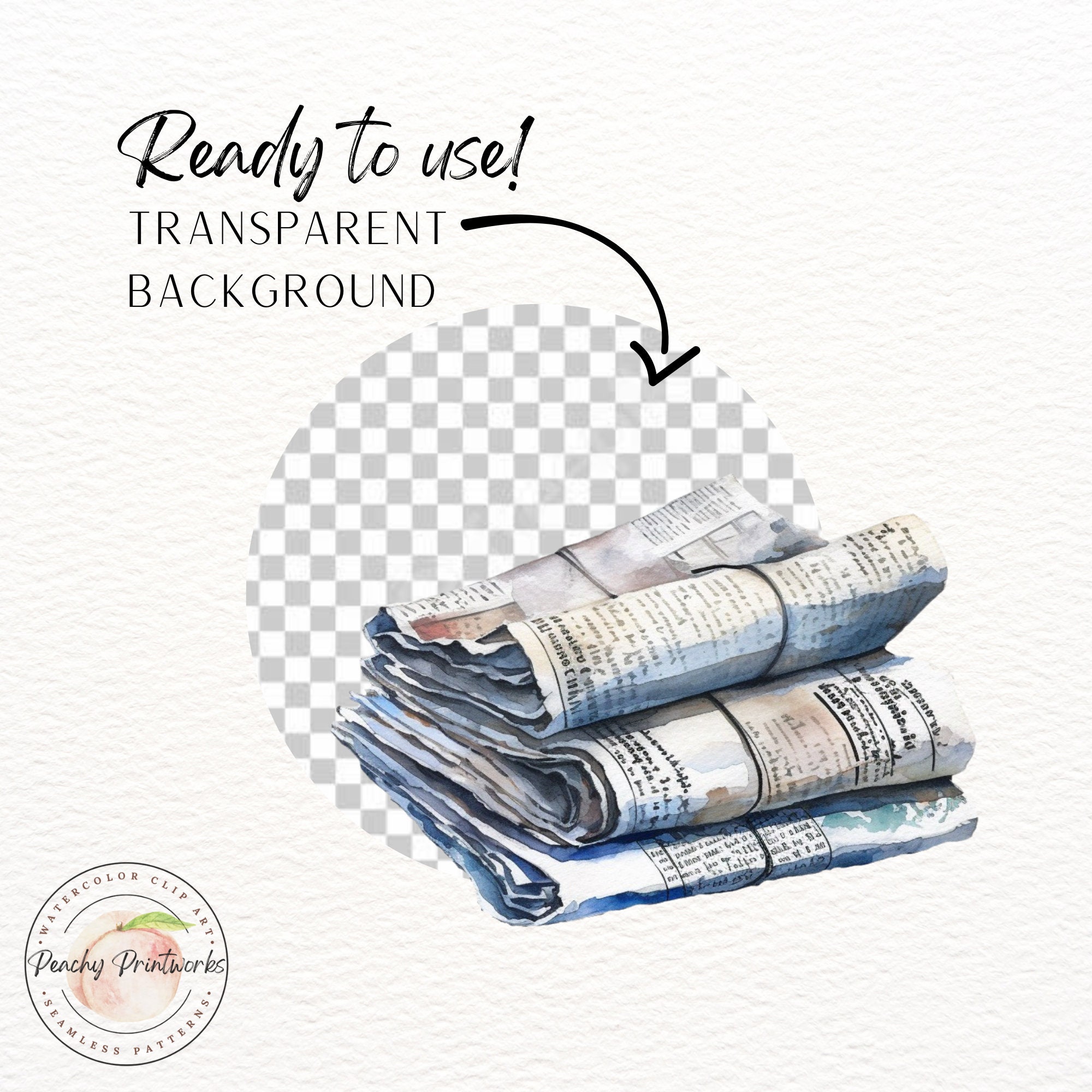 NEWSPAPER : Single Graphic, Clip Art, Digital Graphics, Graphics ...