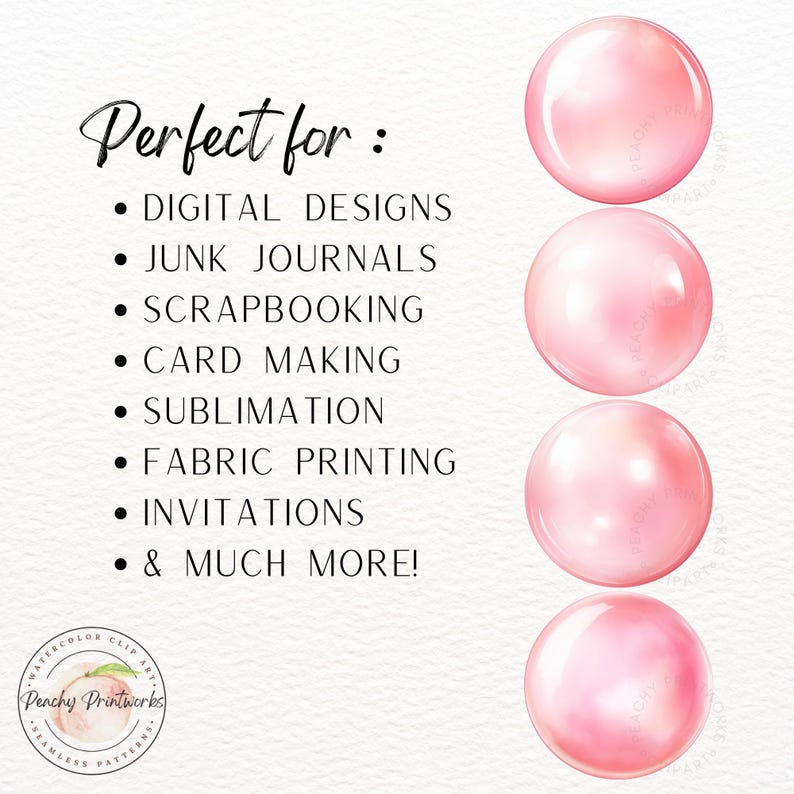 Bubble Gum Watercolor Clipart | Candy SVG | Sweets PNG | Halloween ...