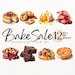 Bake Sale Clipart Bundle | Watercolor Bakery SVG | Cakes Clipart ...