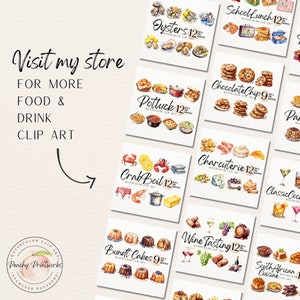 Pizza Clipart Bundle | Watercolor Pepperoni Pizza SVG | Cheese Pizza ...