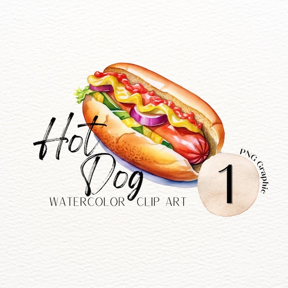 Burger And Hot Dog Clipart Png
