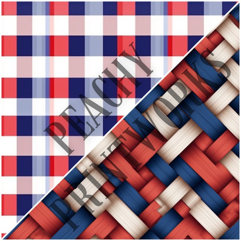 PATRIOTIC PATTERNS : Printable Pattern Seamless Design - Etsy