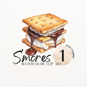 S'MORES : Single Graphic, Clip Art, Digital Graphic, Graphics ...