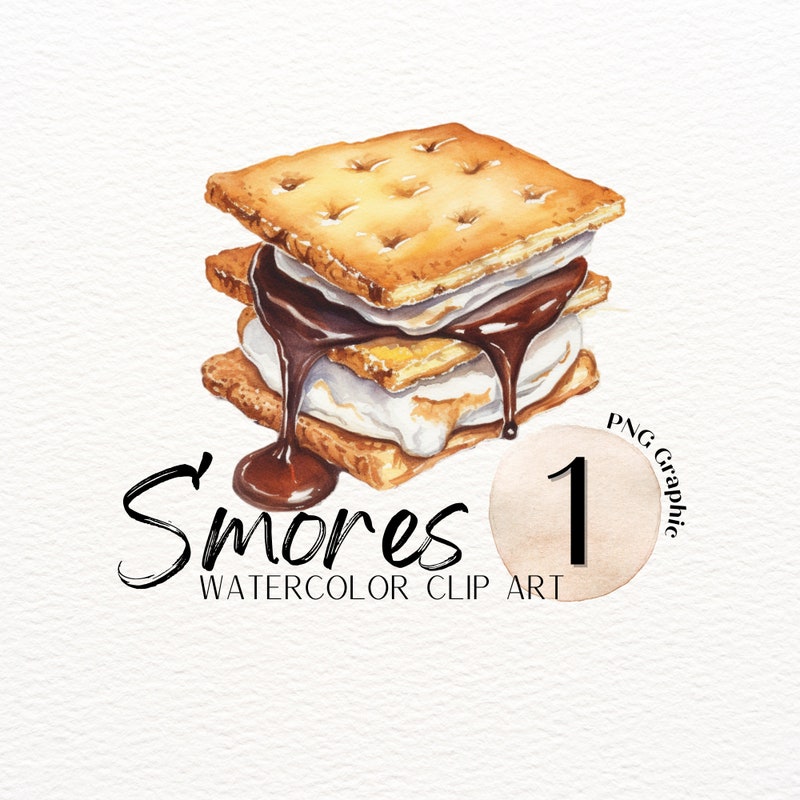 Smore Clipart - Etsy