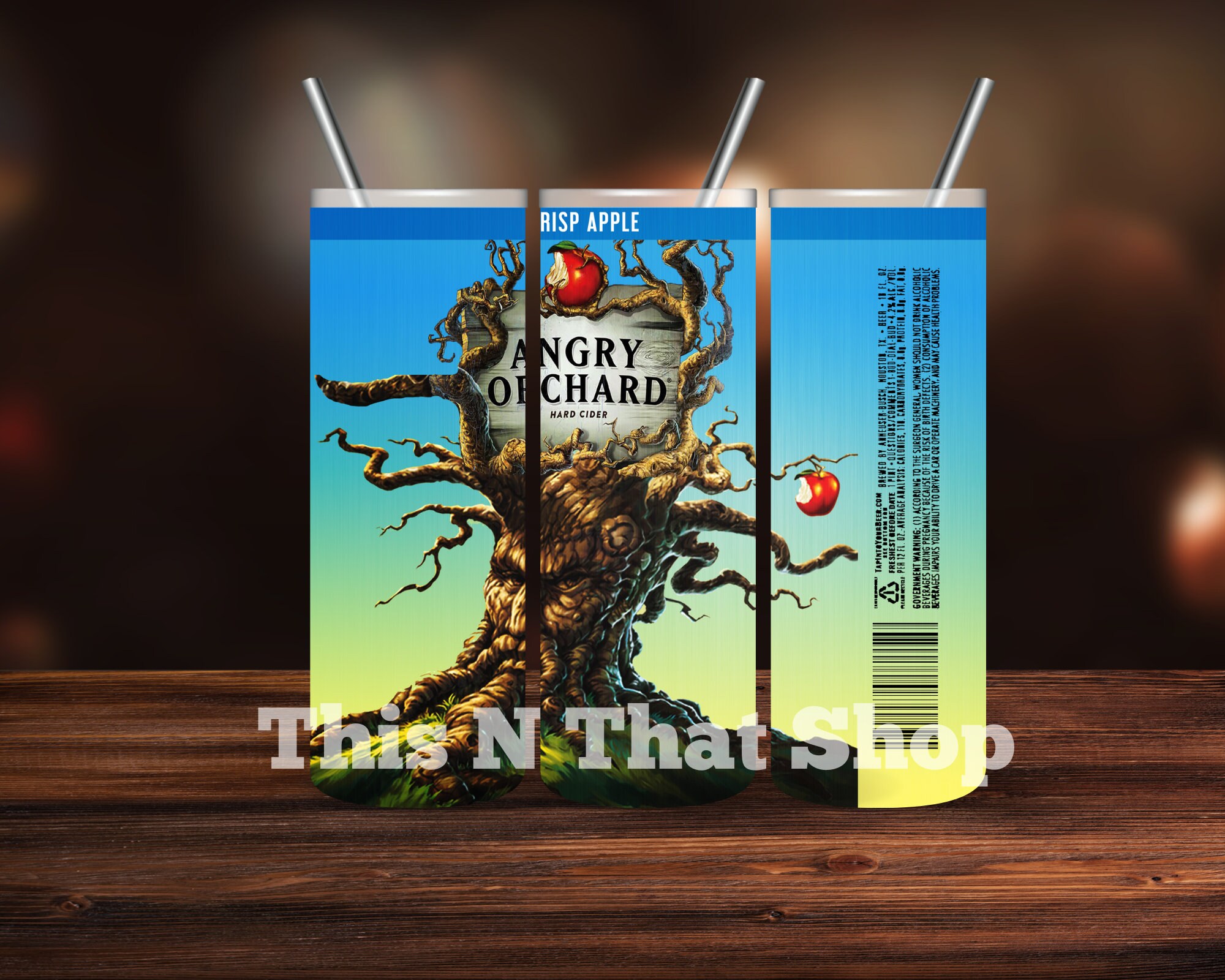 Angry Orchard Tree Tattoo