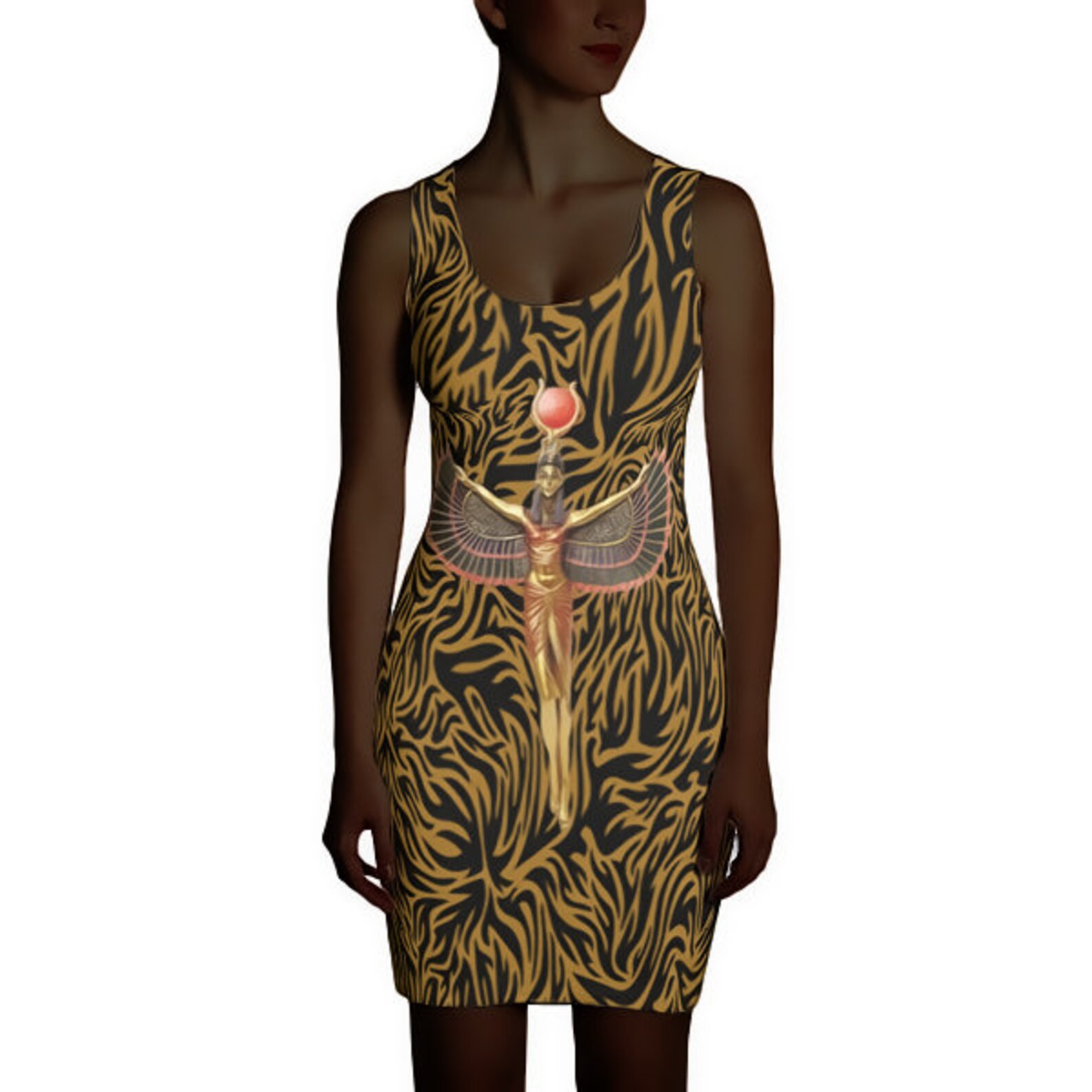 Isis Dress Isis Women Clothing Dress Egyptian Goddess | Etsy