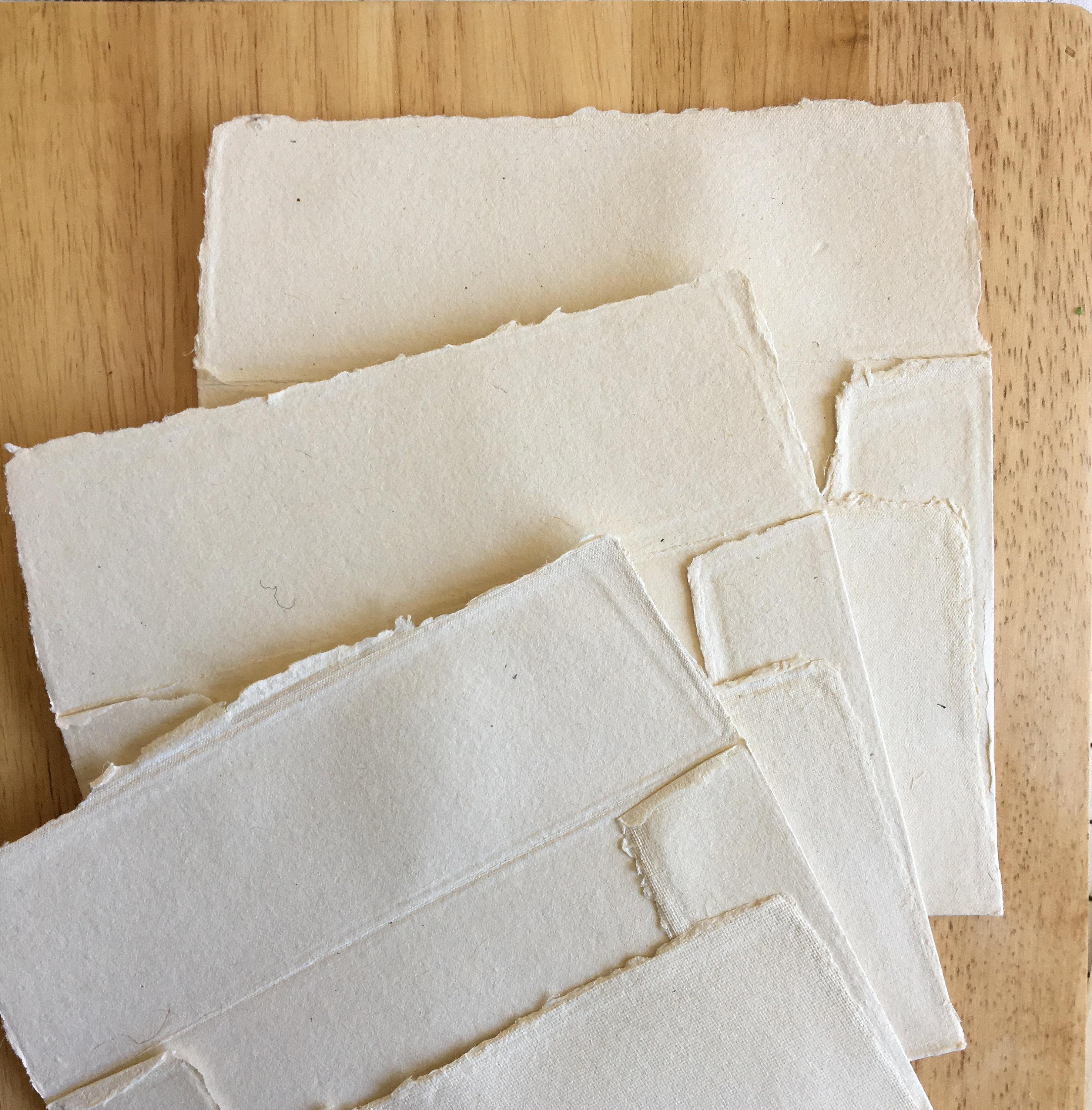 A2 Deckle Edge Card Handmade Paper Deckle Edge Envelope | Etsy