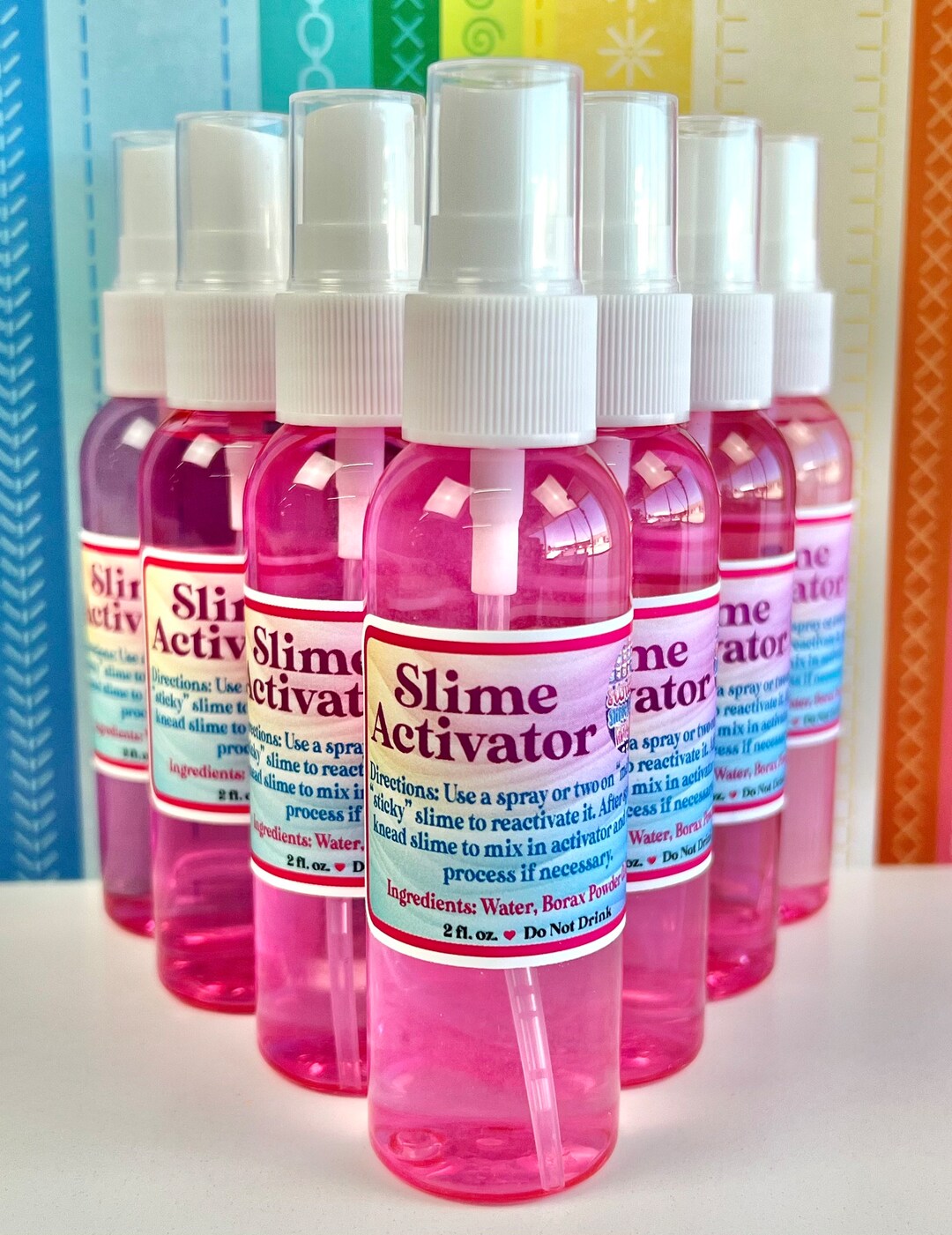 Slime Activator Spray Bottle - Etsy