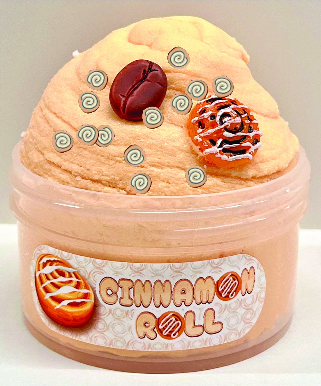 Cinnamon Roll Slime - Etsy