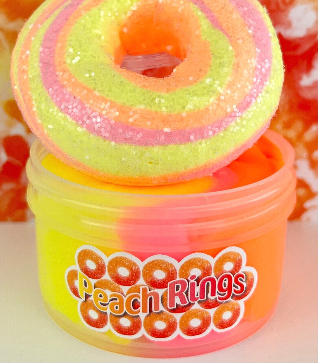 Peach Rings Icee Slime - Etsy