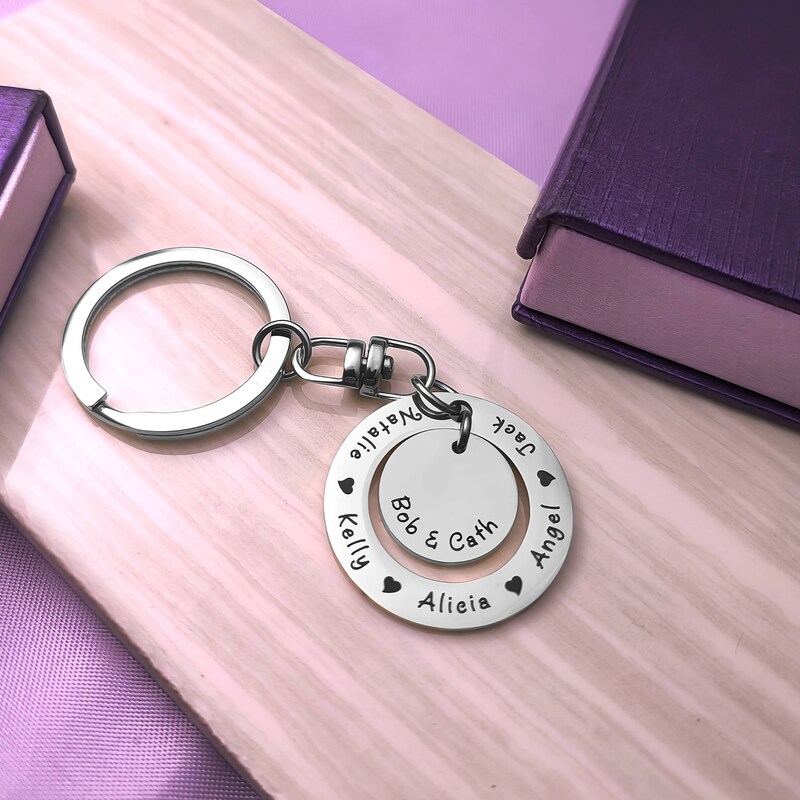 Engraved Keyrings - Etsy