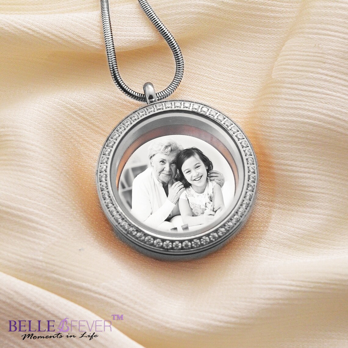 Personalized Locket Necklace or Bracelet with Photo Custom | Etsy