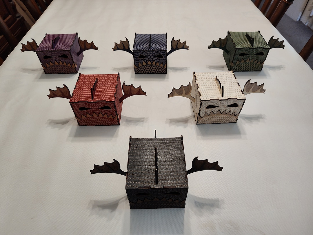 Dragon Creature Boxes - Etsy
