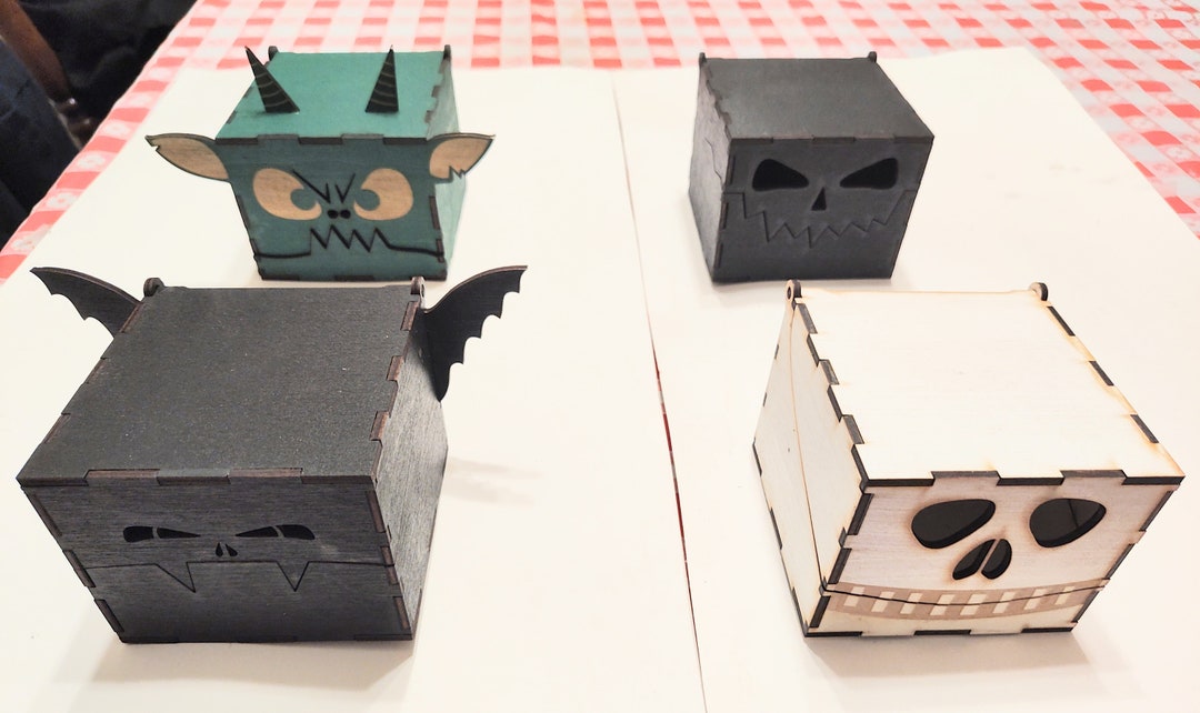 Creature Boxes Halloween Themed - Etsy