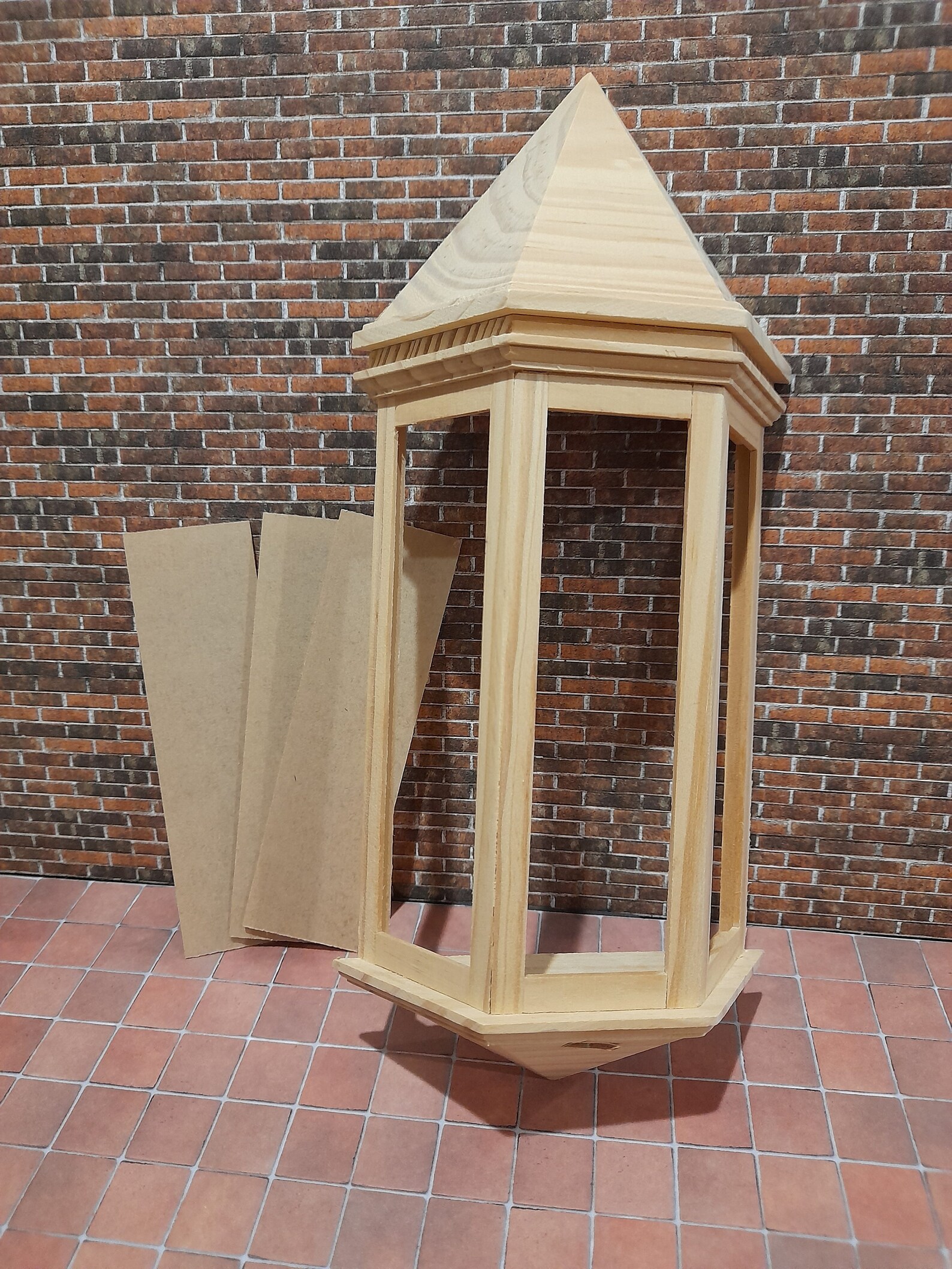 Dollhouse Miniature - Vicki Collection Timber Bay Window - 1:12 Scale ...