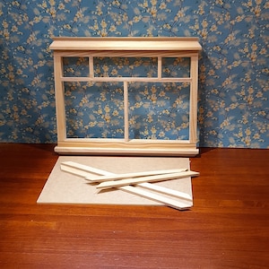 Dollhouse Miniature - Timber Shop Window - 1:12 Scale - Etsy