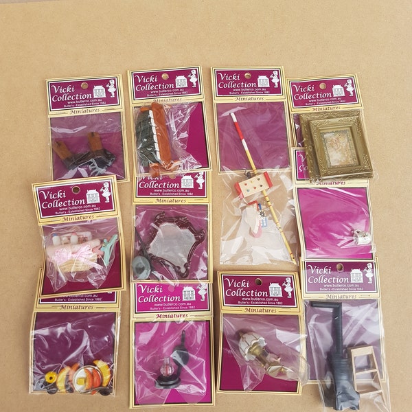 Miniatures 1 12 - Etsy