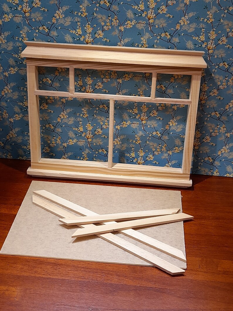 Dollhouse Miniature - Timber Shop Window - 1:12 Scale - Etsy