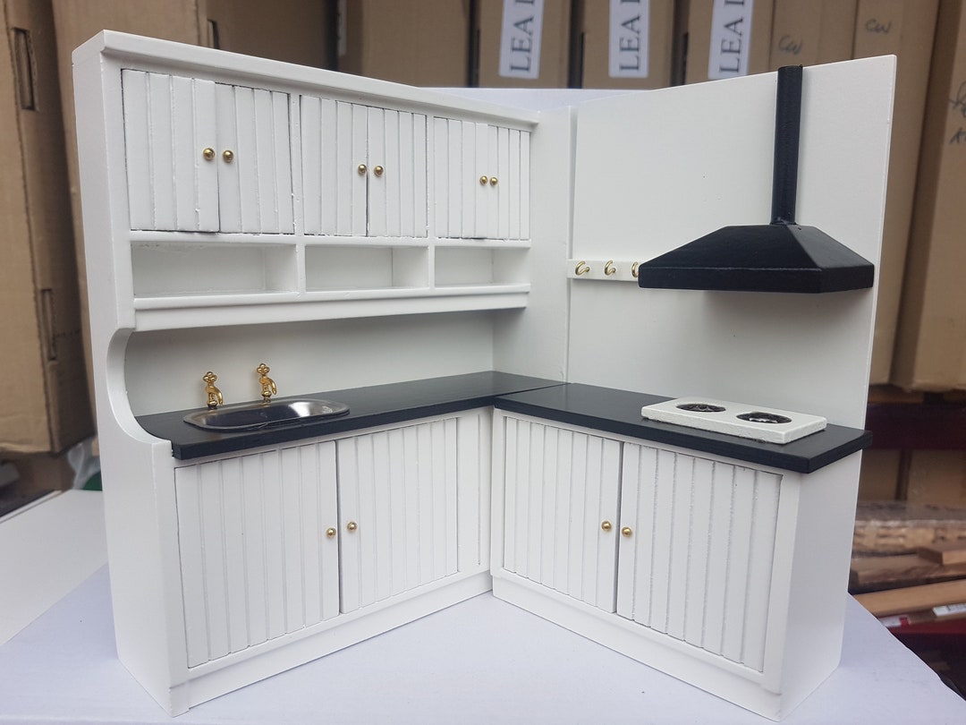 1:12 Scale Kitchen Corner Unit - Etsy