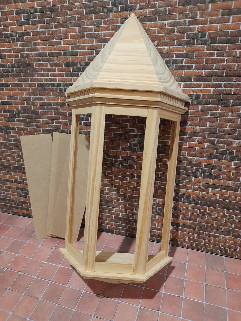Dollhouse Miniature - Vicki Collection Timber Bay Window - 1:12 Scale ...