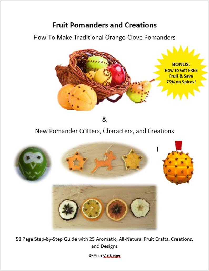 Orange-clove Pomander Ball Ornament Kit - Etsy
