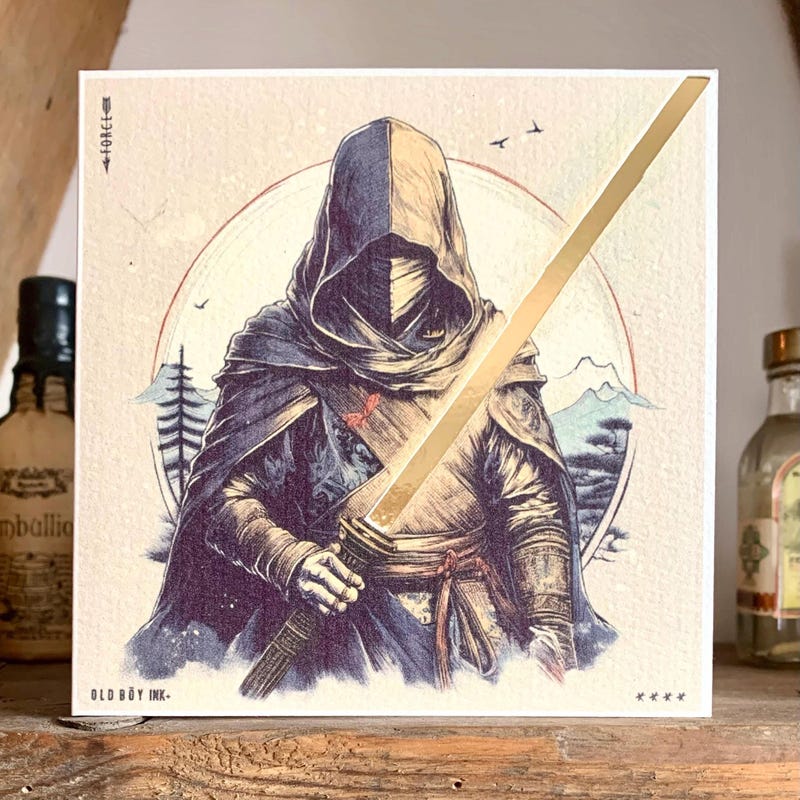 Japanese Light Samurai - Etsy UK