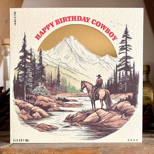 Western Birthday - Etsy