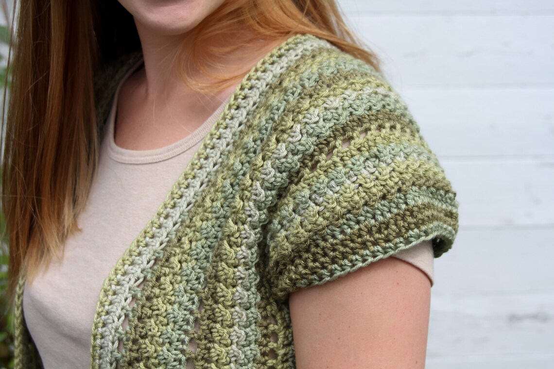 Crochet Cardigan Pattern: Catalina Cardi, Beginner Friendly (PDF ...