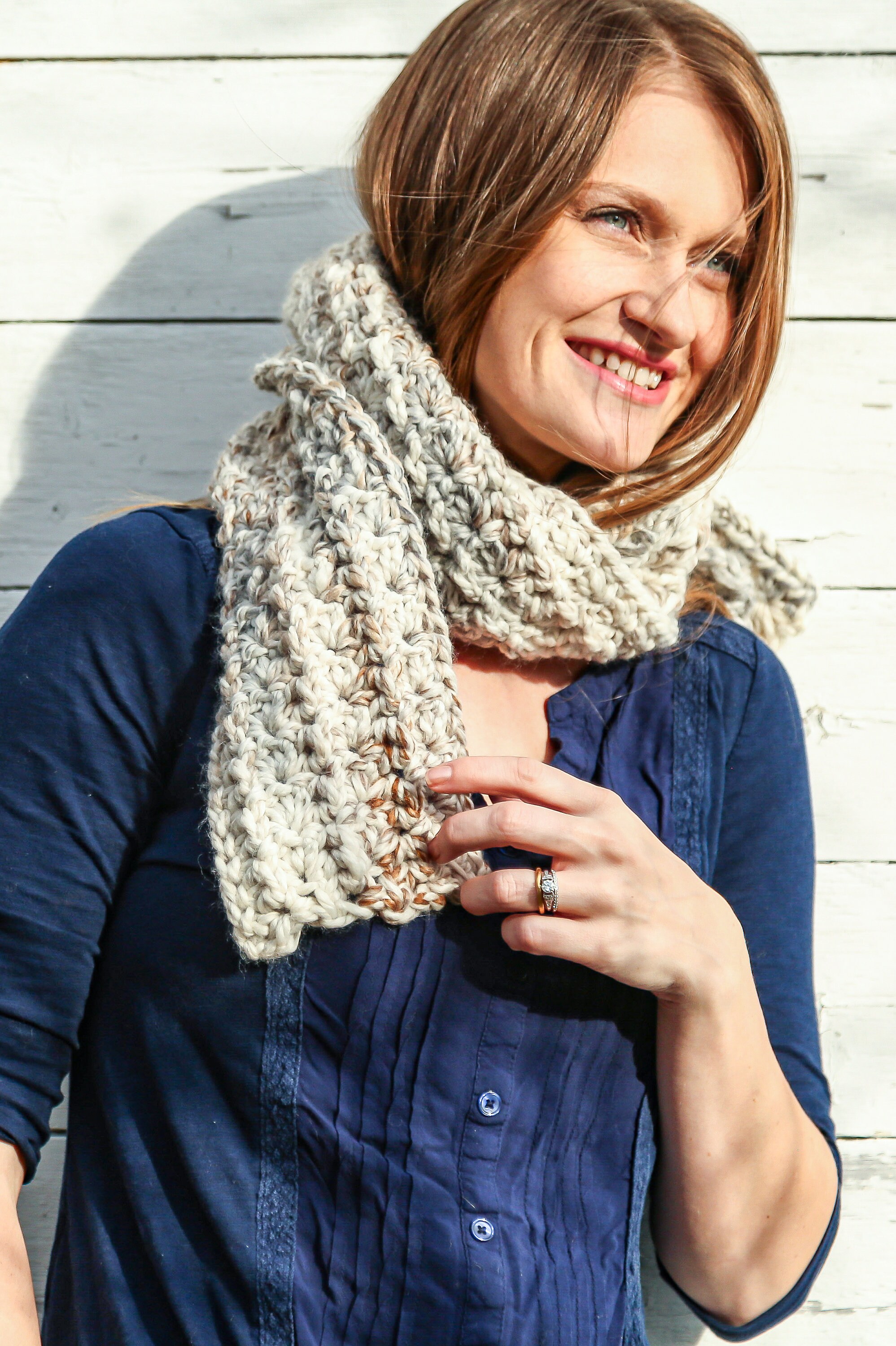 Stella Star Stitch Crochet Scarf Pattern + Video Tutorial - Etsy