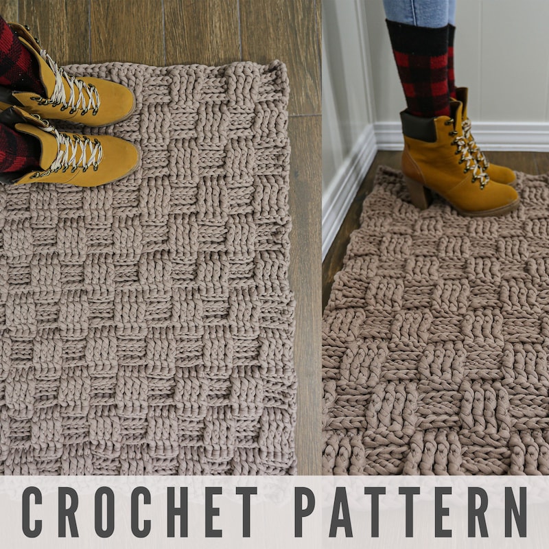 Crochet Rug Pattern - Etsy