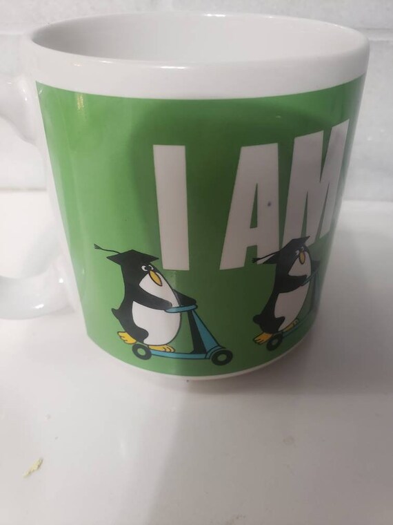 Vintage 1988 Dakin Coffee Tea Mug I Am Outta Here Graduation | Etsy