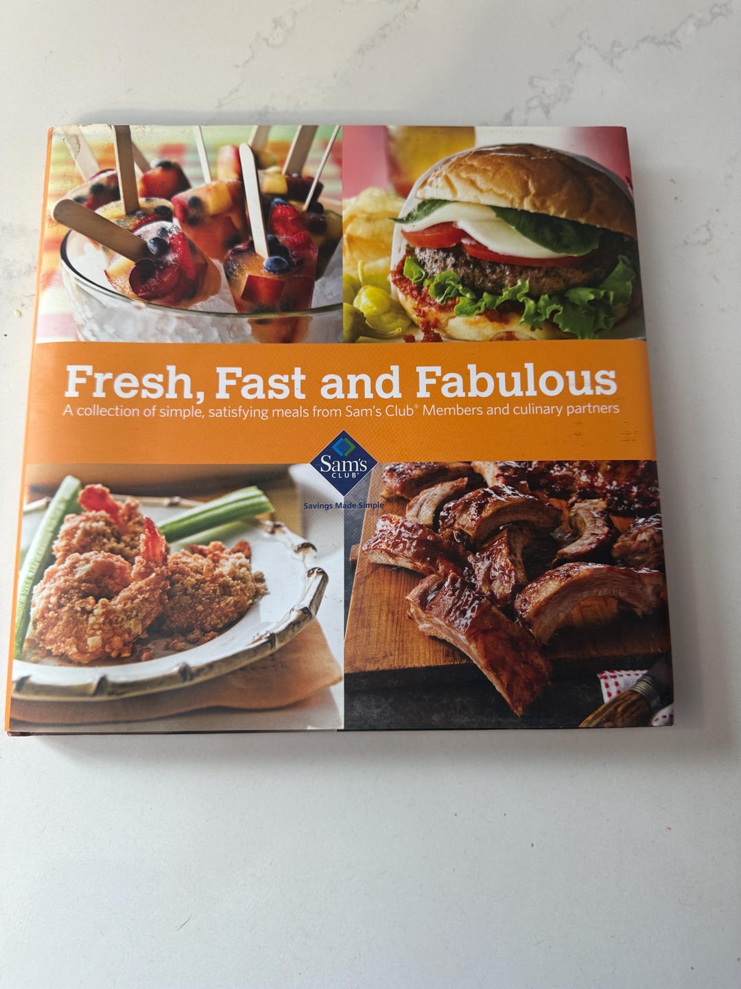 Fresh, Fast and Fabulous by Sams Club Hardcover Cookbook Condition is ...