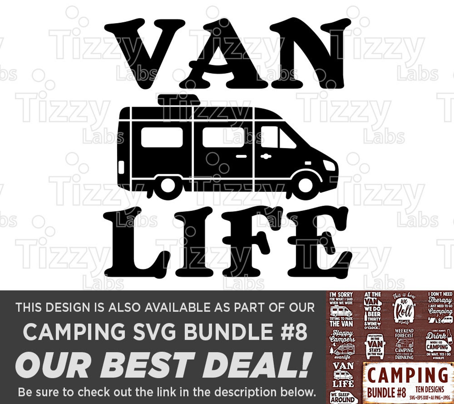 Vanlife SVG Van Life Camper Van Svg Camping Sign Camping | Etsy