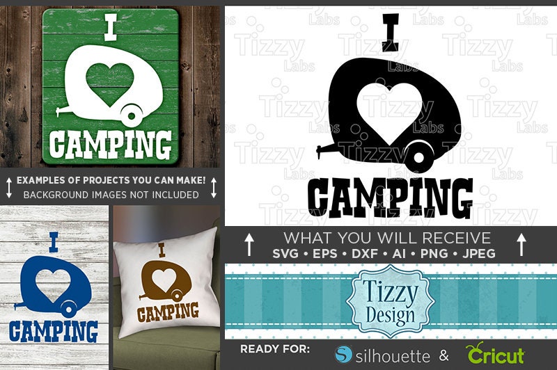 I Love Camping Svg File Camper Svg Camping Svg Heart Svg Etsy Singapore