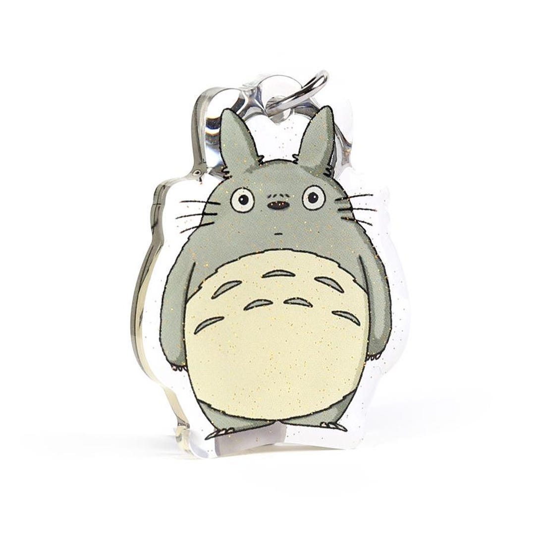 Totoro Keychain, Totoro Charm, Totoro Acrylic Keychain, Kawaii Totoro ...