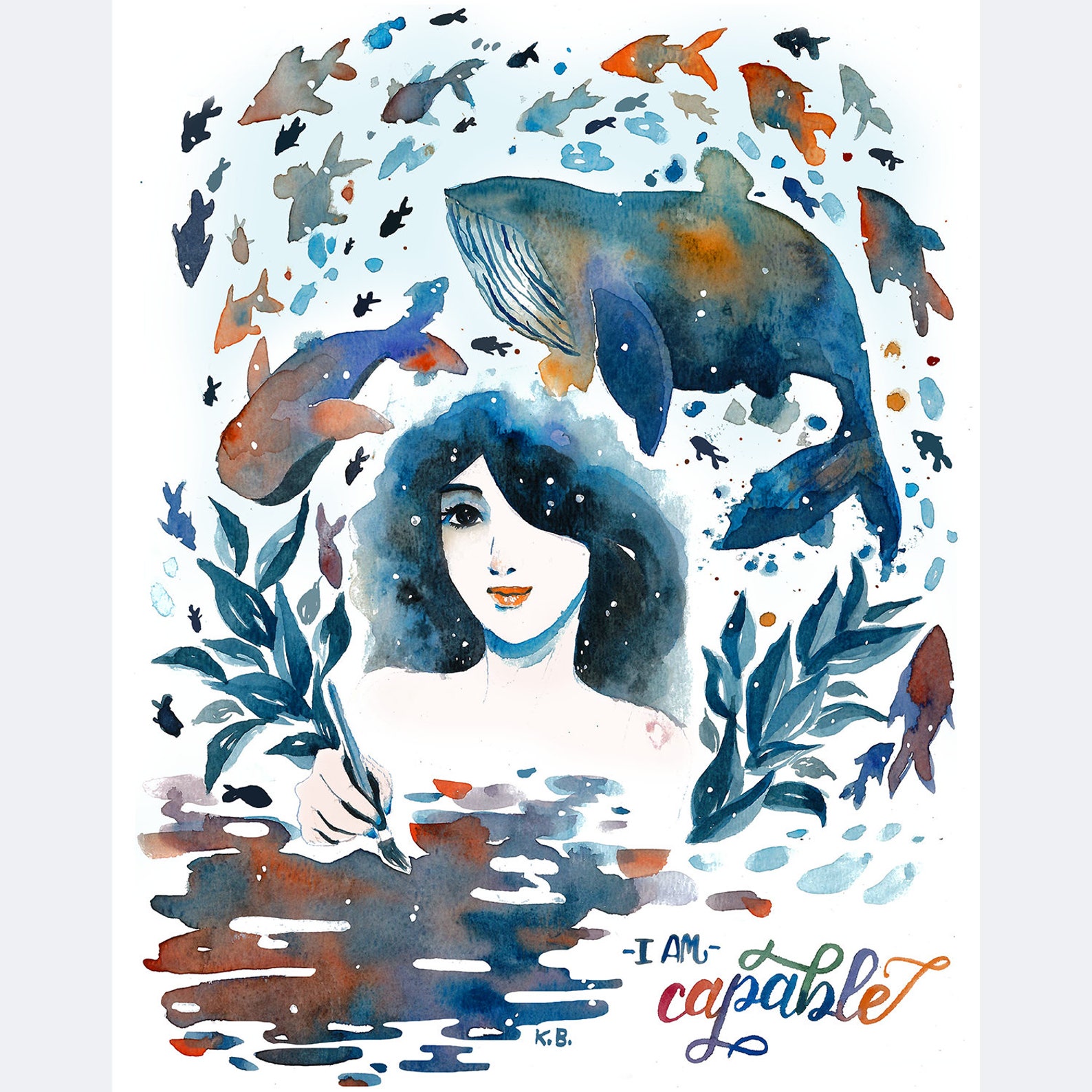 I Am Capable Girl Power Women Power She Persisted - Etsy