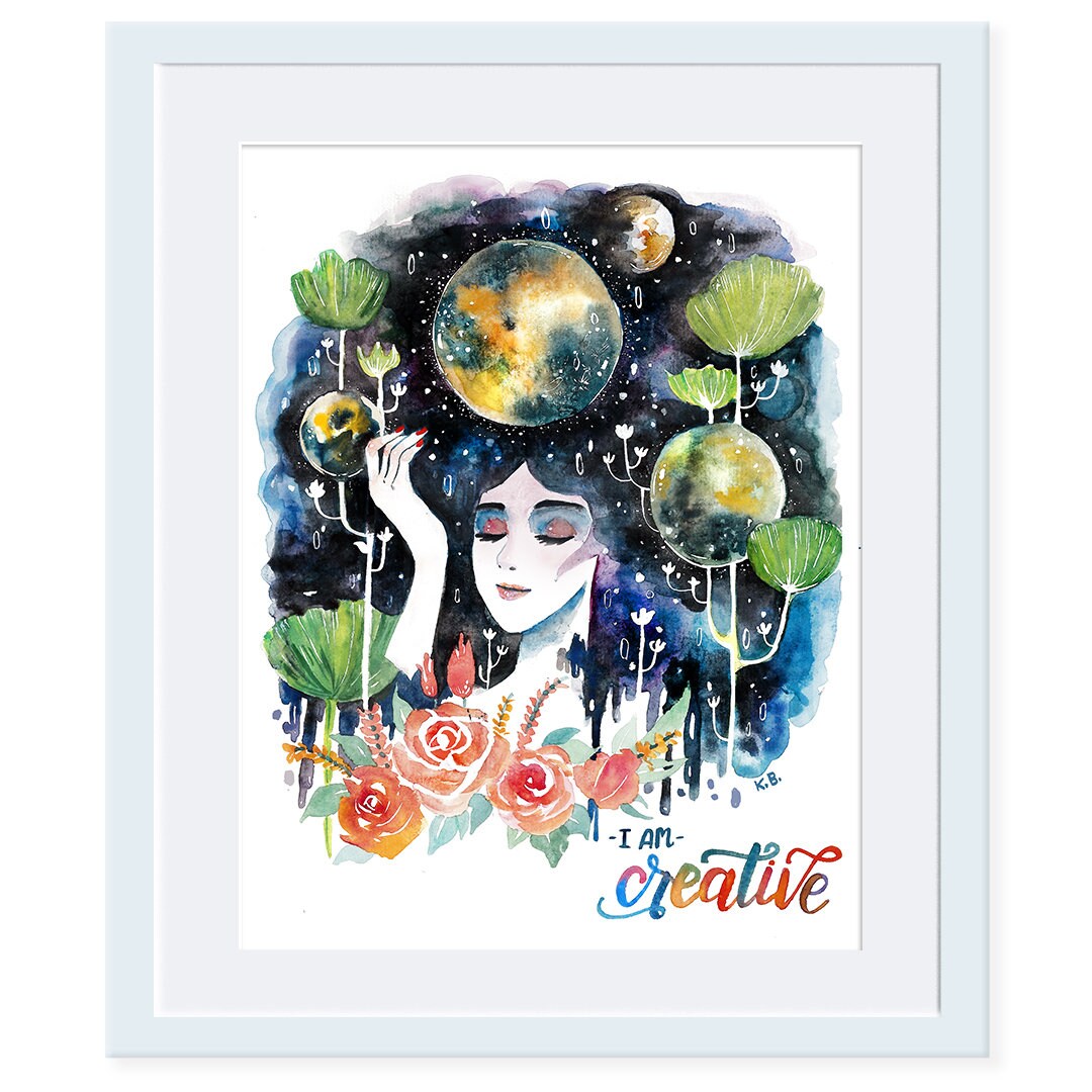 I Am Creative, Girl Power, Women Power, She Persisted, Inspirational ...