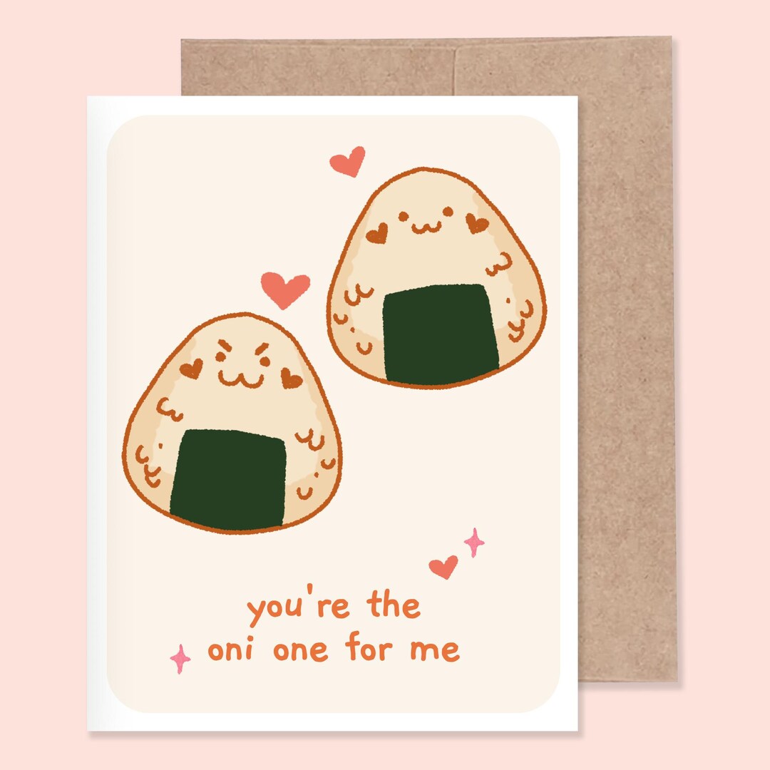 You're the Oni One for Me Greeting Card | Blank Card | Card W/envelope ...