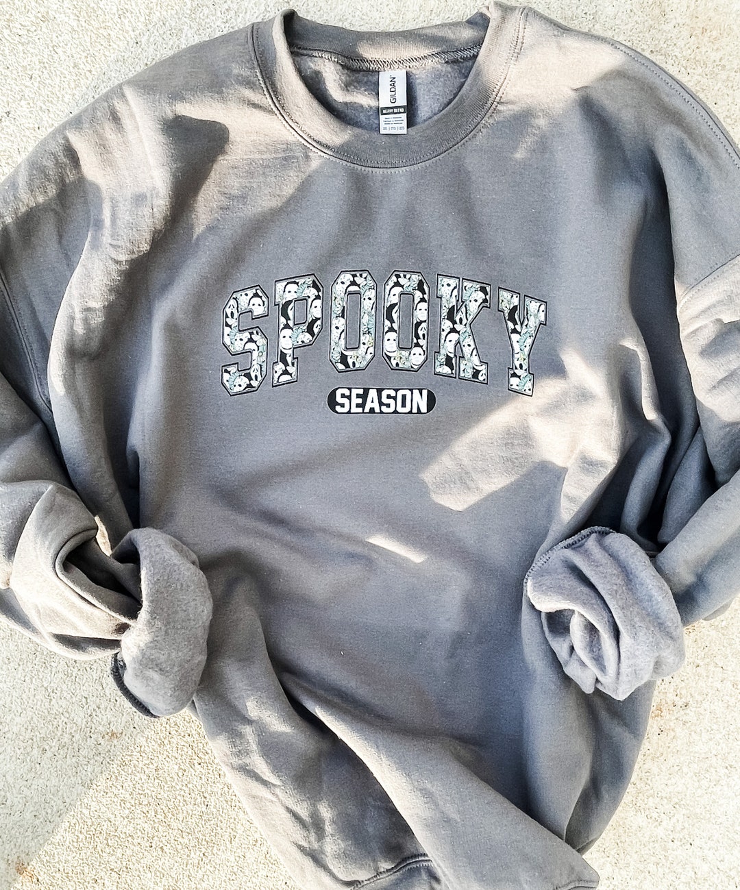 Spooky Season Horror Character Halloween Shirt Sweatshirt, Halloween ...